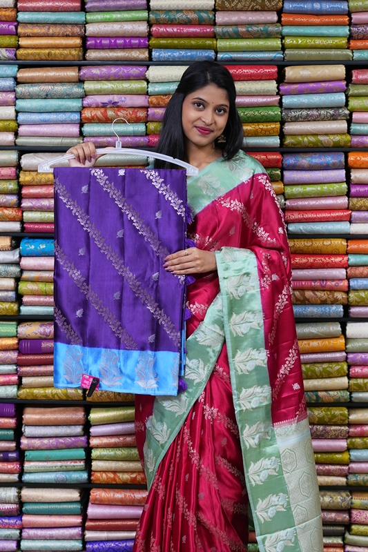 Navy Blue Color Fancy Saree | She Needs - The Saree World